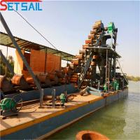 China 60m3-300m3 Capacity Chain Bucket Gold Diamond Mining Machinery for River Reservoir for sale