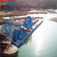 China Cyclone Type Cast Iron Chain Bucket Gold and Diamond Dredger for Sand Sand Extraction for sale