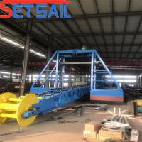 China US Cast Iron Cyclone Cyclone Type Chain Bucket River Gold Dredger with Diamond Centrifuge for sale