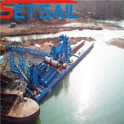 China 180000.000kg Gross Weight Package Made River Chain Bucket Mining Machinery for Diamond for sale