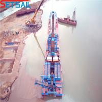 China 1.0m-2m High Chain Bucket Gold Dredger for Smooth Mining Operations in Shallow Waters for sale