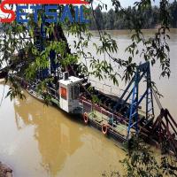 China 7.5-100kw Lifting Motor Power Agitation Chute Chain Bucket Mining Machinery for River for sale