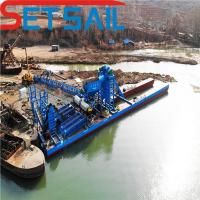 China 36000.000kg Package Gross Weight Chain Bucket Gold Dredge Equipment for River Diamond for sale