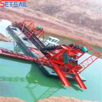 China 75kw-150kw Low Failure Bucket Gold and Diamond Mining Machinery with 7m-20m Dredging Depth for sale