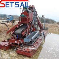 China 128-176PCS Customizable Chain Bucket River Sand Gold Machine for Lake Gold Diamond for sale