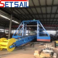 China 23m-49m Hull Dimension Chain Bucket River Sand and Diamond Machinery with Centrifuge for sale