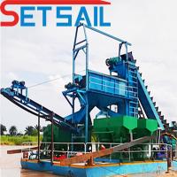China Chain Bucket Gold and Diamond Mining Equipment for River 90000.000kg Package Gross Weight for sale