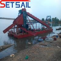 China 60m3-300m3 Capacity Chain Bucket Gold and Diamond Mining Equipment with Jigging for sale
