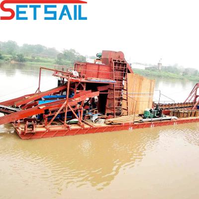 China ISO . CE Certified Chain Bucket Gold and Diamond Mining Machinery for River Sand Dredging for sale