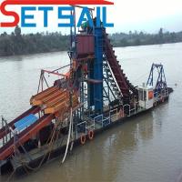 China 37kw-150kw Dredging Power Chain Bucket River Diamond Mining Equipment with Centrifuge for sale