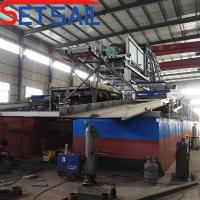 China Main Engine Power 75kw-240kw Chain Bucket River Gold Dredging Equipment with Jigging for sale