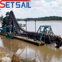 China Injection Pump Power 7.5kw-50kw Chain Bucket River Gold and Diamond Mining Equipment for sale