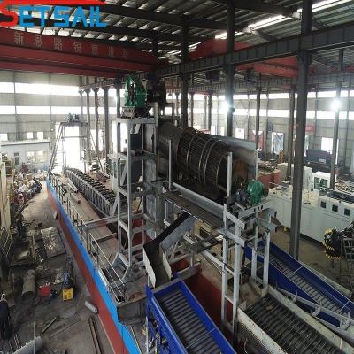 China Bucket Chain Diamond Dredger for River Gold Mining Lifelong After-sales Service for sale