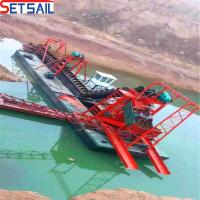 China QH-sand -5 Chain Bucket Sand Gold and Diamond Dredger for Sea Freight Transportation for sale