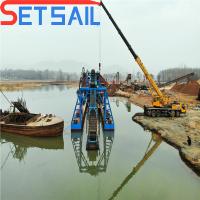 China 75kw-240kw Main Engine Power Bucket Chain Type Gold Dredger for River Diamond and Sand for sale