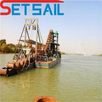 China 128-176PCS Customized River Diamond Excavation Bucket Chain Gold Dredger for Sea Freight for sale