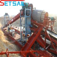 China CTD Slot Type Chain Bucket Gold and Diamond Mining Dredger with Hull Dimension 23m-49m for sale