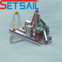 China Electric QHMB-3 Lake Chain Bucket Gold Mining Dredger for River Diamond at Affordable for sale