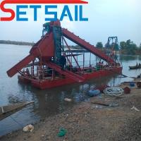 China Electric QHMB-3 Lake Chain Bucket Gold Mining Dredger for River Diamond at Affordable for sale