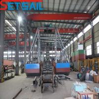 China QHTSD-98 Chain Bucket Sand Gold Diamond Dredger for River Mining Sea Freight Shipping for sale