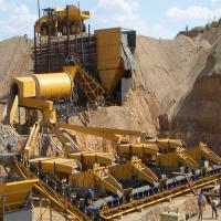 China 120kw-2000kw Total Generator Power LM-8 Trommel Land Gold and Diamond Mining Machine for sale