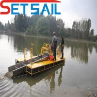 China 5.5kw-20kw Durm Screen Power Made in Chain Bucket River Mining Dredger for Gold for sale