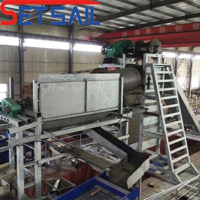 China 60m3-300m3 Capacity Electric Chain Bucket Gold Dredger for River Diamond 50ton/H for sale