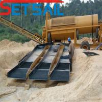 China 10-100kw Feeding Machine for Mining 2 Meter Built Chute Land Gold and Diamond Equipment for sale