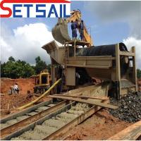 China Full Gold Diamond Mining Equipment with Agitation Machine and 0.07m3 Bucket Capacity for sale