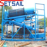 China Full Gold Diamond Mining Equipment with Agitation Machine and 0.07m3 Bucket Capacity for sale