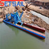 China River Gold Diamond Diesel Bucket Chain Dredger with Durm Screen Power 5.5kw-20kw for sale