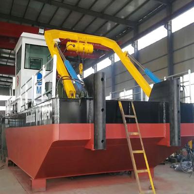 China Transport Diesel Fuel Barge with Dual Propellers 70kg X2 Anchor Quantity and Weight for sale
