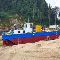 China Transport Diesel Fuel Barge with Dual Propellers 70kg X2 Anchor Quantity and Weight for sale