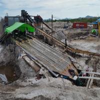 China 18L-500L Fuel Consumption Land Mining Machinery for Gold and Diamond Customized Design for sale