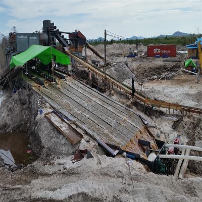China 18L-500L Fuel Consumption Land Mining Machinery for Gold and Diamond Customized Design for sale