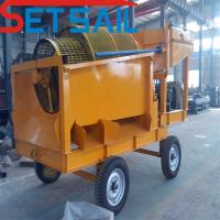 China Corrosion Resistant Material Land Mining Machinery with Agitation Chute and Gold Carpet for sale