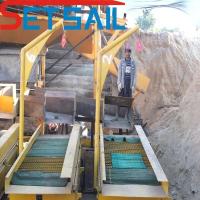 China Durable Steel Plate Made Land Gold Mining Machinery with Drum Screen Power 10kw-50kw for sale