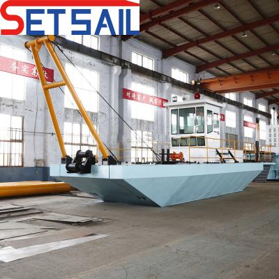 China Hydraulic Power Crane Service Boat for Dredging Project Customized to Your Requirements for sale