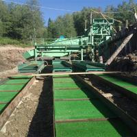China 18000.000kg Gross Weight Full Alluvial Gold Mining Equipment with Agitation Chute/Jiging/Centrifuge for sale