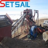 China 20-60 Set Bucket Quantity Land Mining Gold and Diamond Equipment with Jigging Machinery for sale