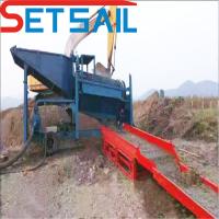 China Gold and Diamond Jigging Land Mining Machinery with 2 Sets Centrifuge Capacity 50-500 Ton for sale