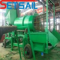 China US Currency Energy Saving Gold Mining Machinery with Flexible Agitation Chute on Land for sale
