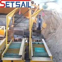 China 460.00cm * 200.00cm * 225.00cm Package Size Diamond Mining Equipment with Gold Drum Screen for sale