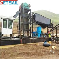 China 10T Washing Sand Gold Machine with Crusher Lifelong After-sales Service and Efficiency for sale