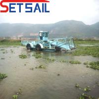 China River Hyacinth Harvester Working Speed 3.5-5kn/H for Effective Weed and Waste Removal for sale