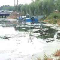 China Water Hyacinth Cleaning Professional Aquatic Weed Harvester with 3.5-5kn/H Working Speed for sale