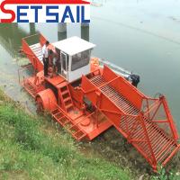 China Set Sail Floating Garbage Collecting Skimmer with Paddle Wheel Drive in US Currency for sale