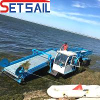 China River Reed and Weed Harvesting Water Lettuce Harvester Boat with 3m-6m Cutting Width for sale