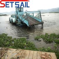 China Multi-Screw River Cleaning Workboat Water Hyacinth Weed Harvester for Weed Harvesting for sale