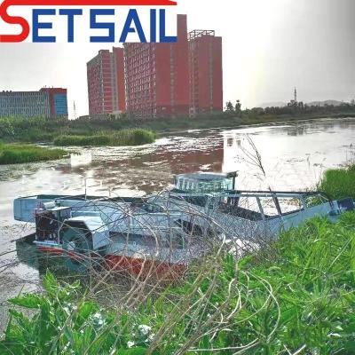 China Diesel Engine Setsail-Weed Harvester Dredger The Perfect Choice for Weed Harvesting for sale